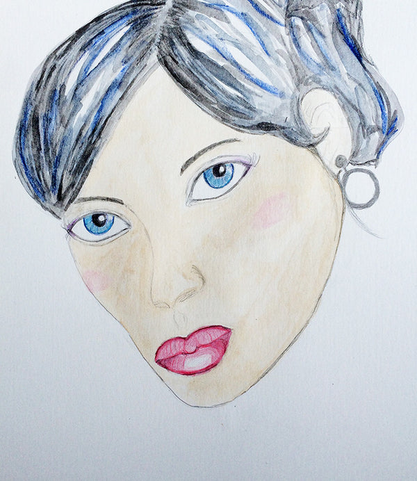 Doodle 22/365 - Face tilt - Tanya Madoff